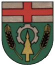 Mandern Wappen in Hissfahne Hissflagge Bannerfahne – Fahnen Koessinger GmbH