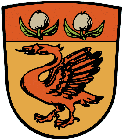 Kötz Wappen in Hissfahne Hissflagge Bannerfahne – Fahnen Koessinger GmbH